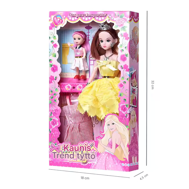 Charming Doll Playset for Kids - Princess Doll Set | Children's Toy ...